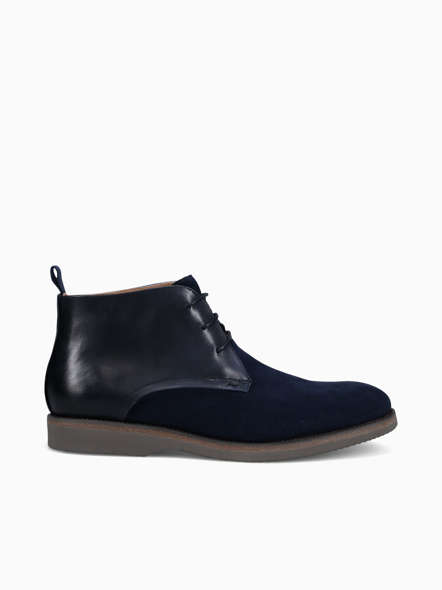 Javan Navy Navy suede Calf– La Favorita