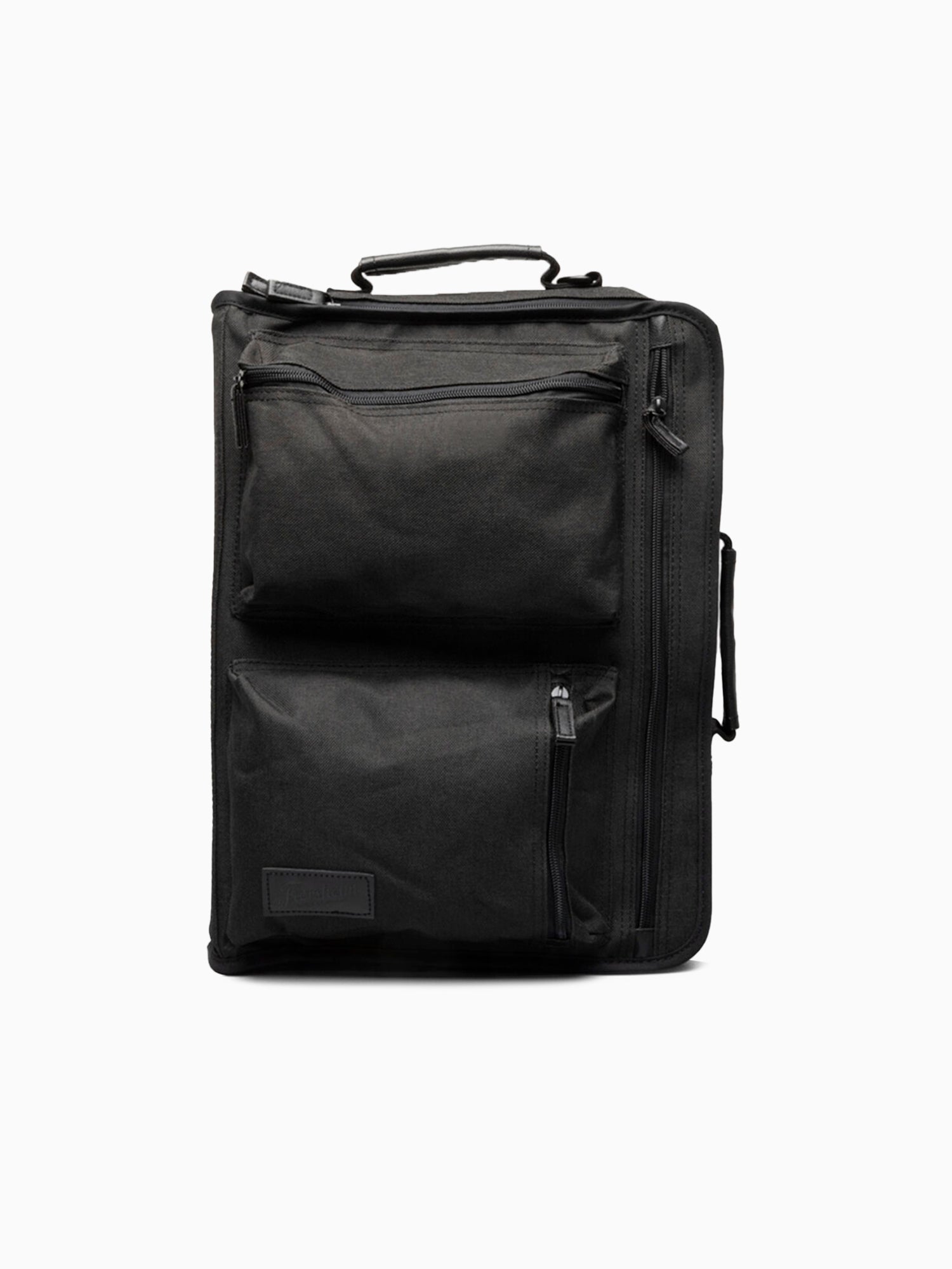 Asher Backpack Black Cotton Poly– La Favorita